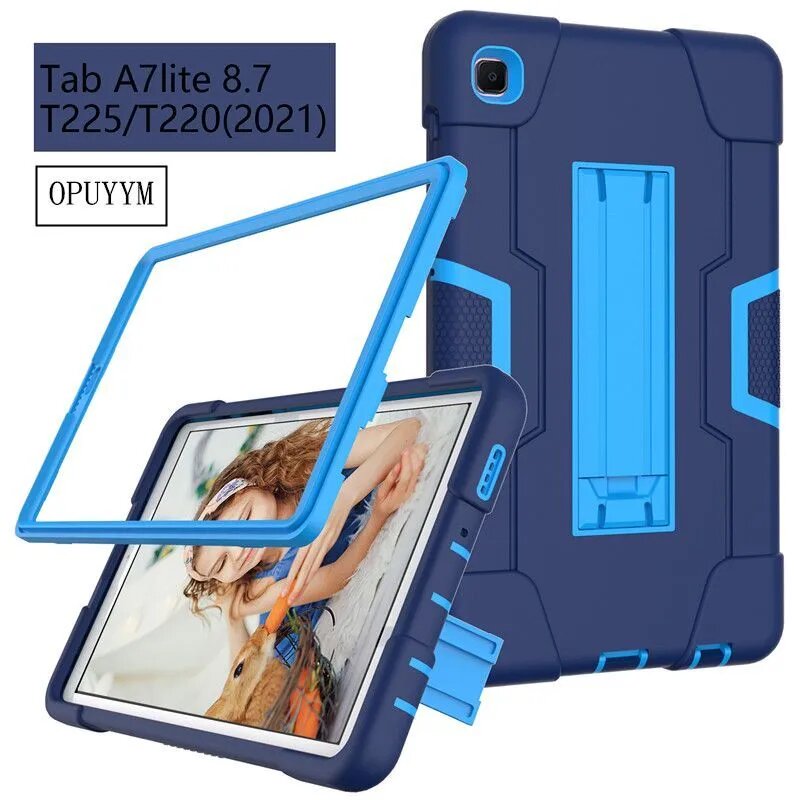 Чехол для планшета Samsung Galaxy Tab A7 Lite 8.7 (2021) SM-T220 и SM-T225 Цвет: сочетание цветов/ Самсунг Таб А7 Лайт
