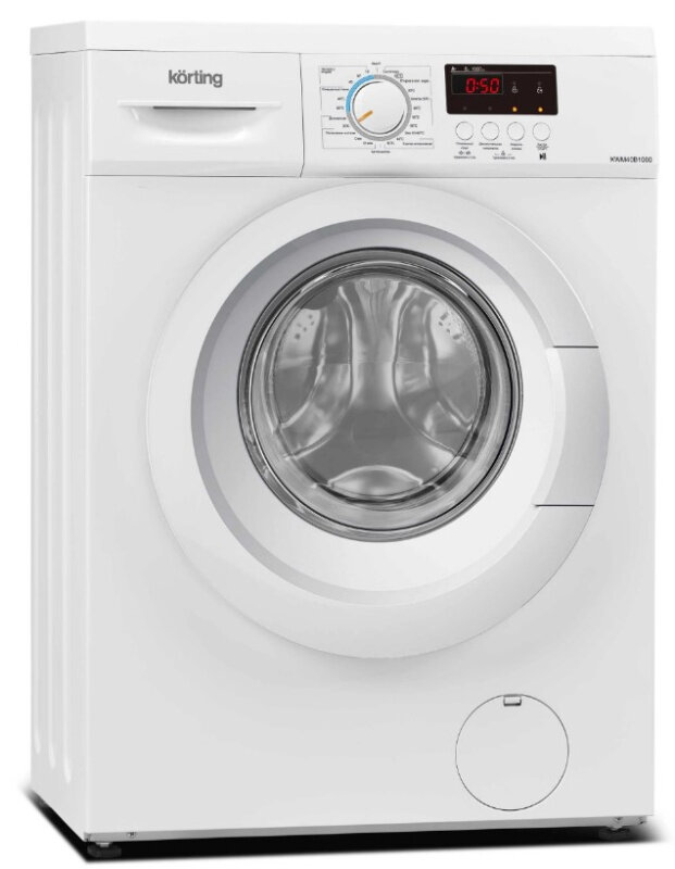 Стиральная машина KORTING KWM 40B1060, фронтальная загрузка, 6 кг, 23 программы