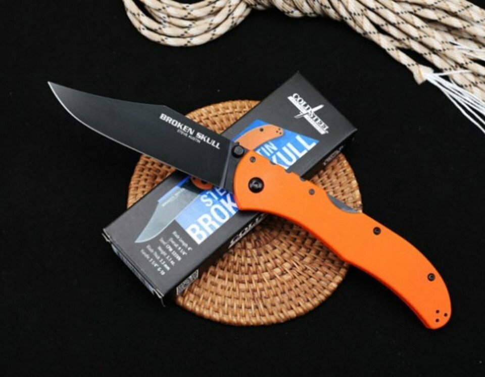 Новый складной нож Cold Steel Broken Skull Mark с лезвием CTS XHP и рукоятью G10, карманный нож для активного отдыха, кемпинга, походов и охоты.