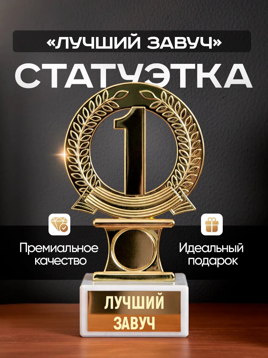 Подарок статуэтка для награждения Завучу