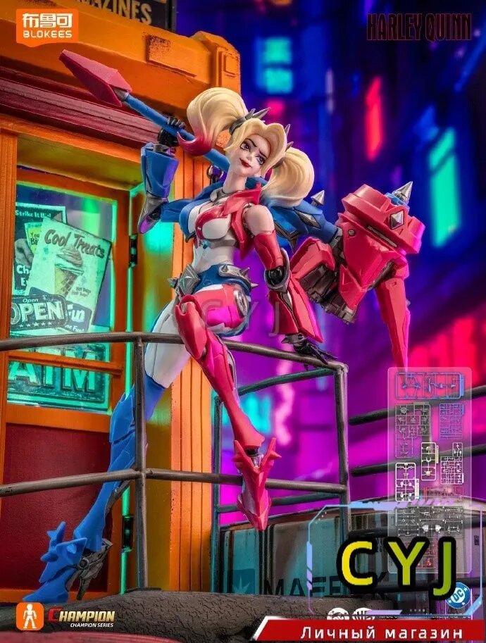 Blokees Аниме фигура/DC Harley Quin/CYJ