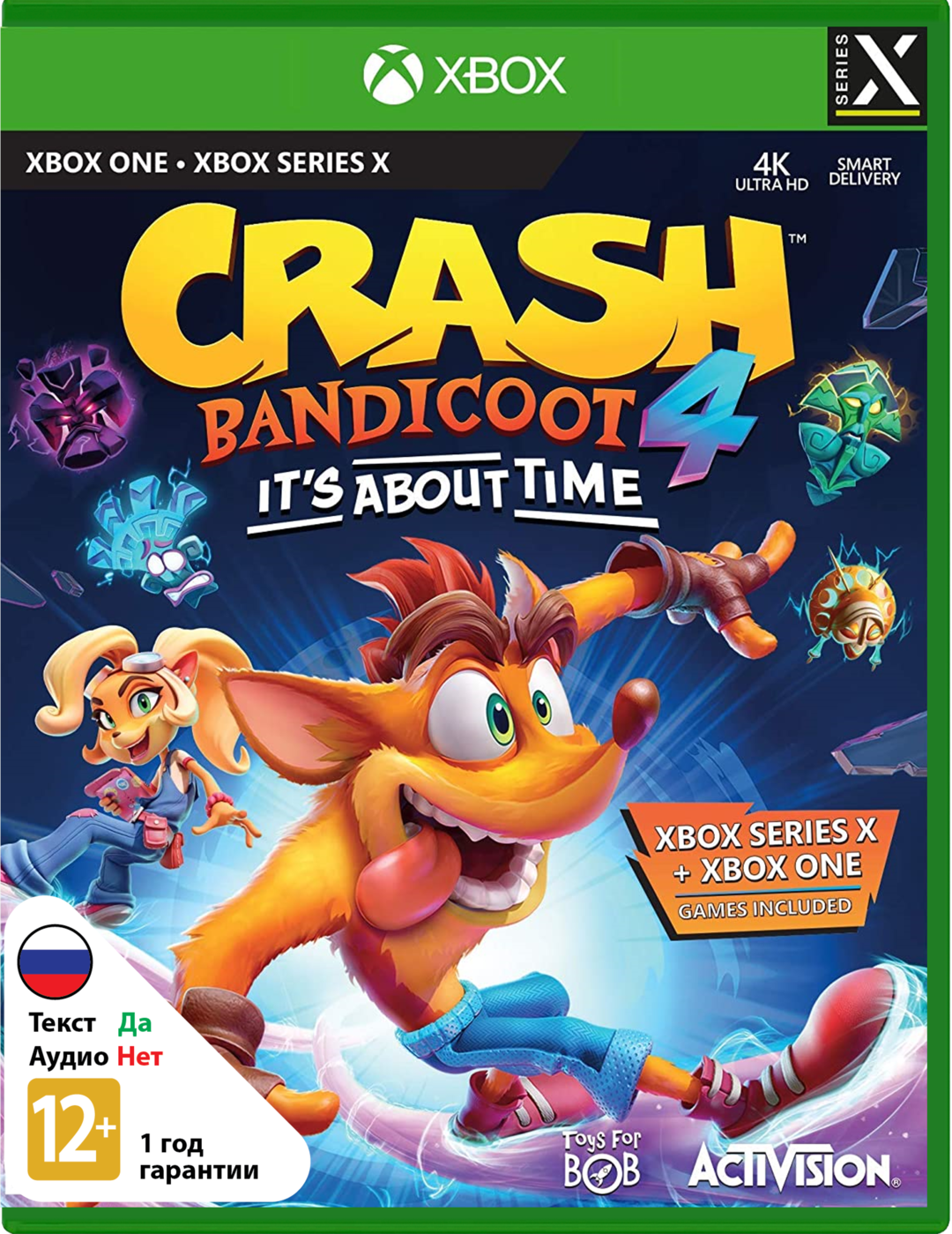 Crash Bandicoot 4: Это Вопрос Времени (It's About Time) [Xbox One]