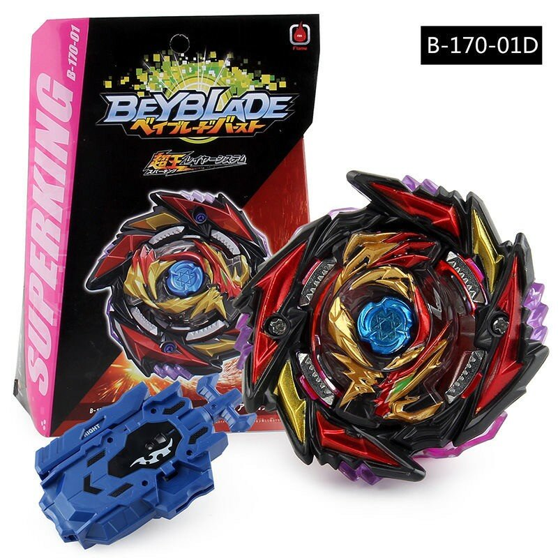 Fire Brand Super King Series B170 Destroyer God Alloy Battle Top с двойным направлением запуска, упаковка в пакет для