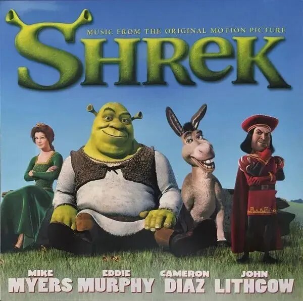 Саундтрек OST "Shrek" Geffen records, винил, зеленый, 2025 год, 602478397813