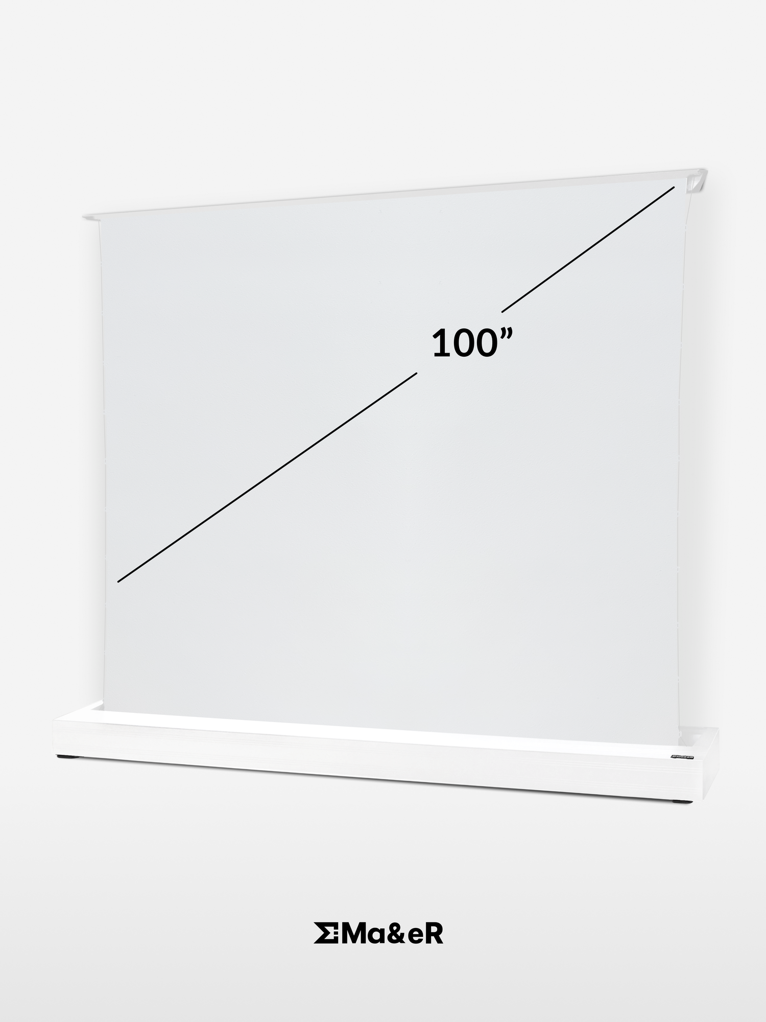 Cinema Matte White 100" 16:9 Экран моторизированный напольный для проекторов