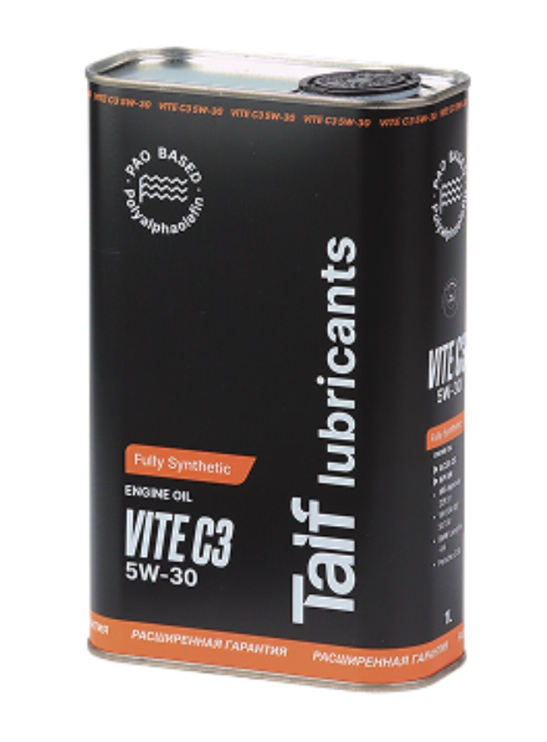 Моторное масло синтетическое TAIF VITE C3 5W-30, 1 литр канистра
