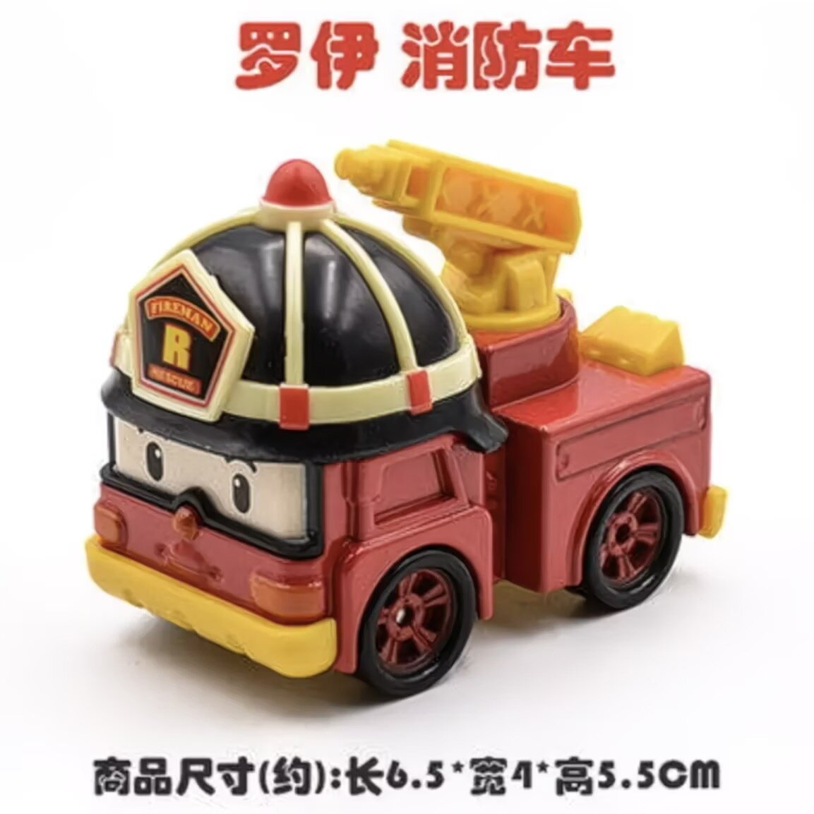 Металлическая машинка Robocar Poli Benny — коллекционная игрушка для детей, подарок на День Рождения и Новый Год