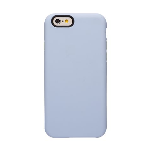 Чехол силиконовый Ozaki O! coat Macoron на Apple iPhone 6. Цвет: голубой.