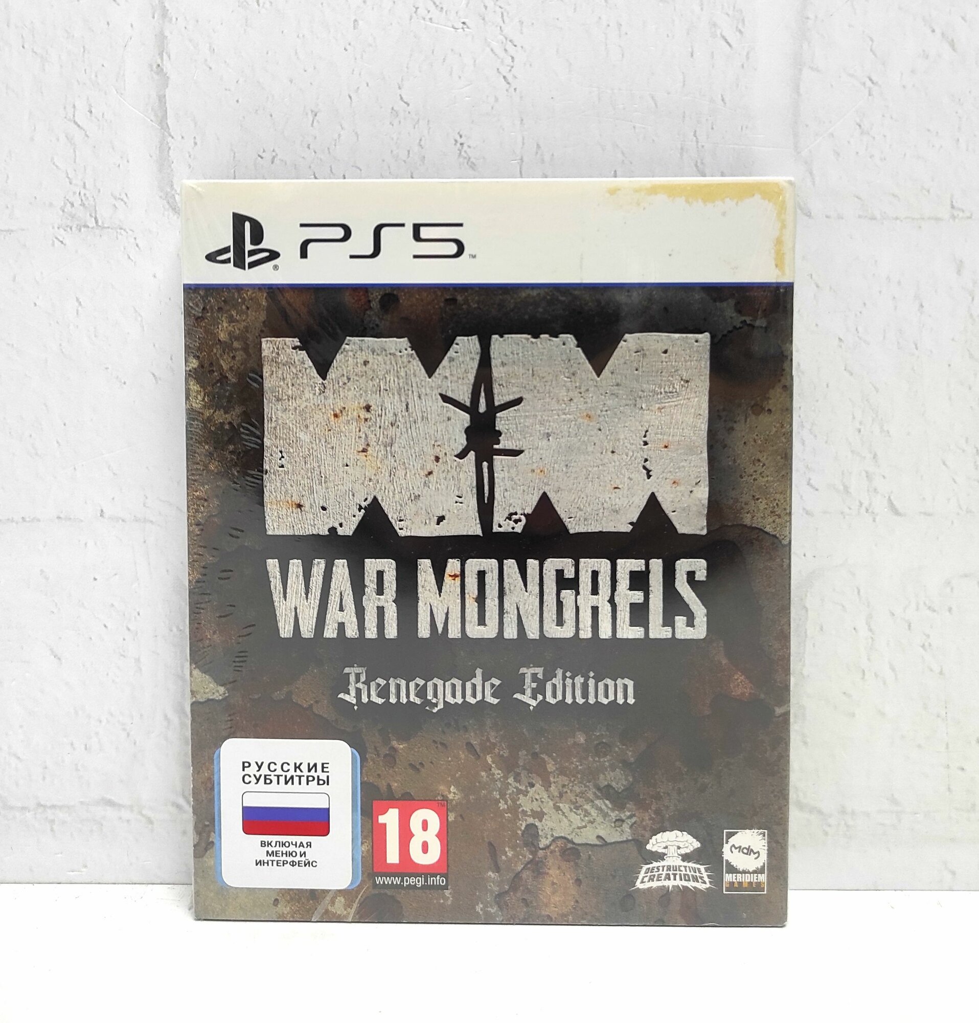 War Mongrels Renegade Edition Русские субтитры PPSA 06711 Видеоигра на диске PS5