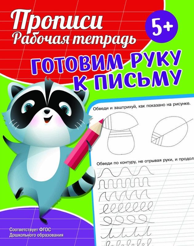 Прописи ND Play Рабочая тетрадь. Готовим руку к письму (978-5-00225-113-1)
