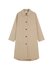 Пальто TOMMY HILFIGER Button-up collared coat, размер 38 EU