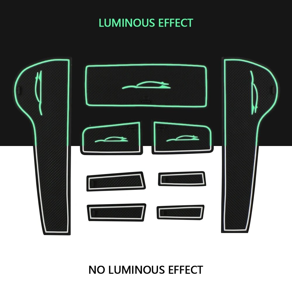 Коврики в салон Chevrolet Cruze 2009-2014, luminous, 9 шт.