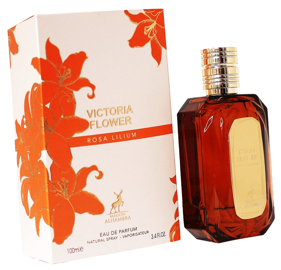 Alhambra Victoria Flower Rosa Lilium eau de parfum унисекс 100 мл - нежный цветочный парфюм