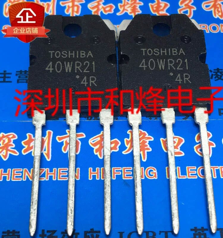 40WR21,2шт./лот, IGBT транзистор TO‑3P 1800В 40А, для сварки, промышленных преобразователей, ремонт