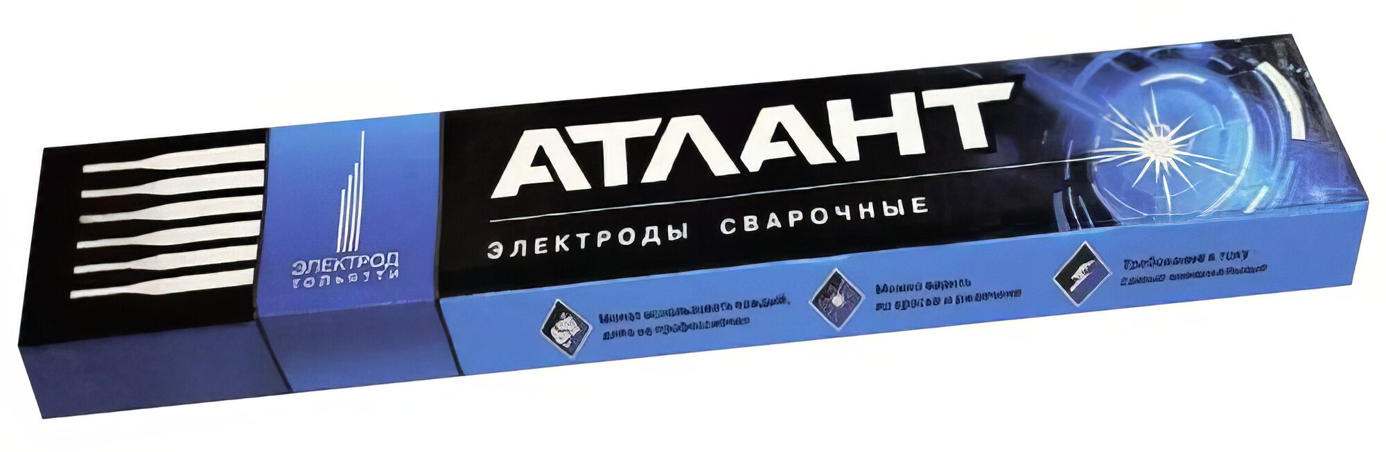 Электроды Э46 Атлант, ф3 мм 1 кг