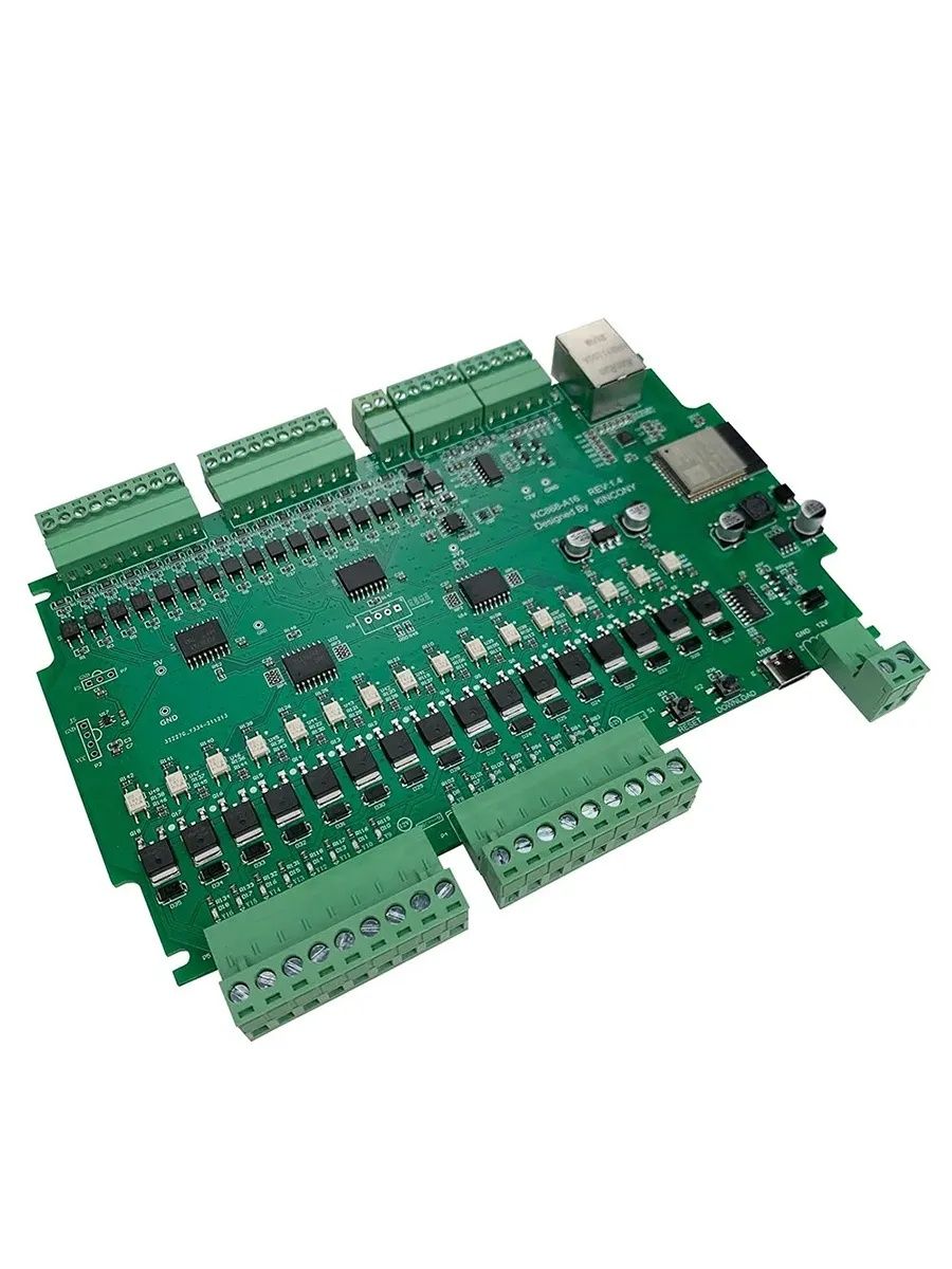 16-канальный модуль GPIO KinCony KC868-A16 на ESP32, совместимый с Arduino, Wi-Fi контроллер ввода-вывода