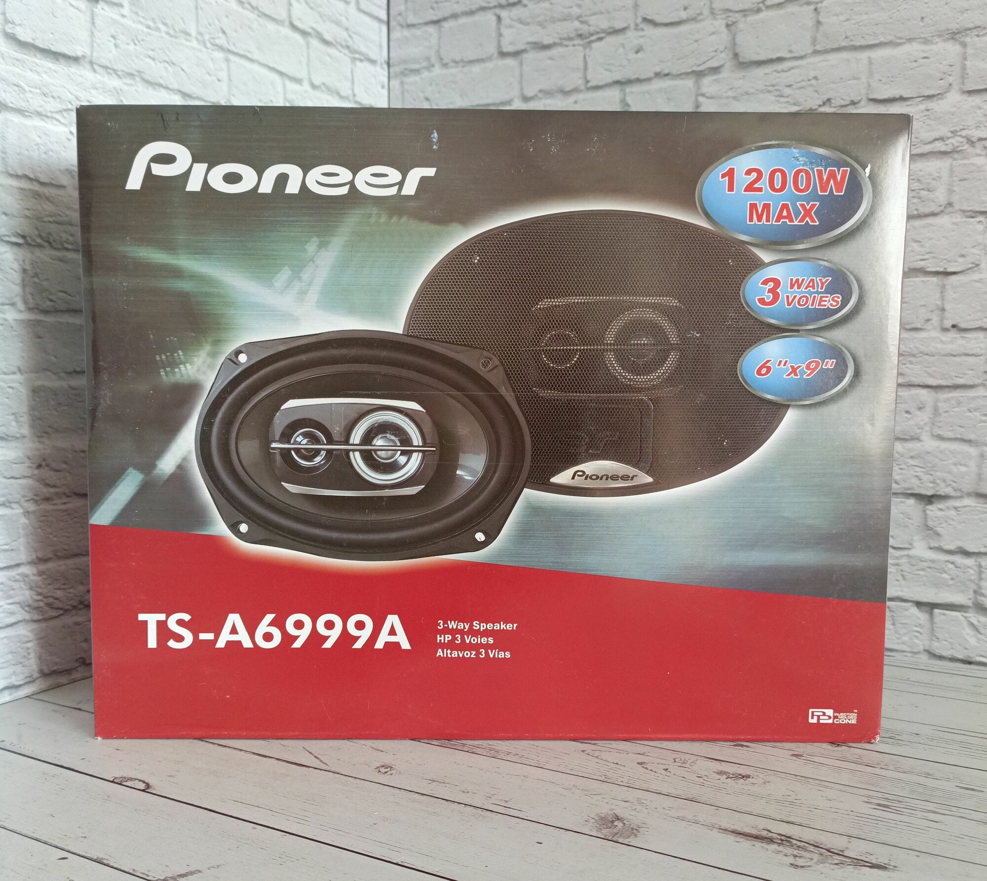 Автомобильные колонки Пионер TS-A6999A / Динамики овальные 1200W