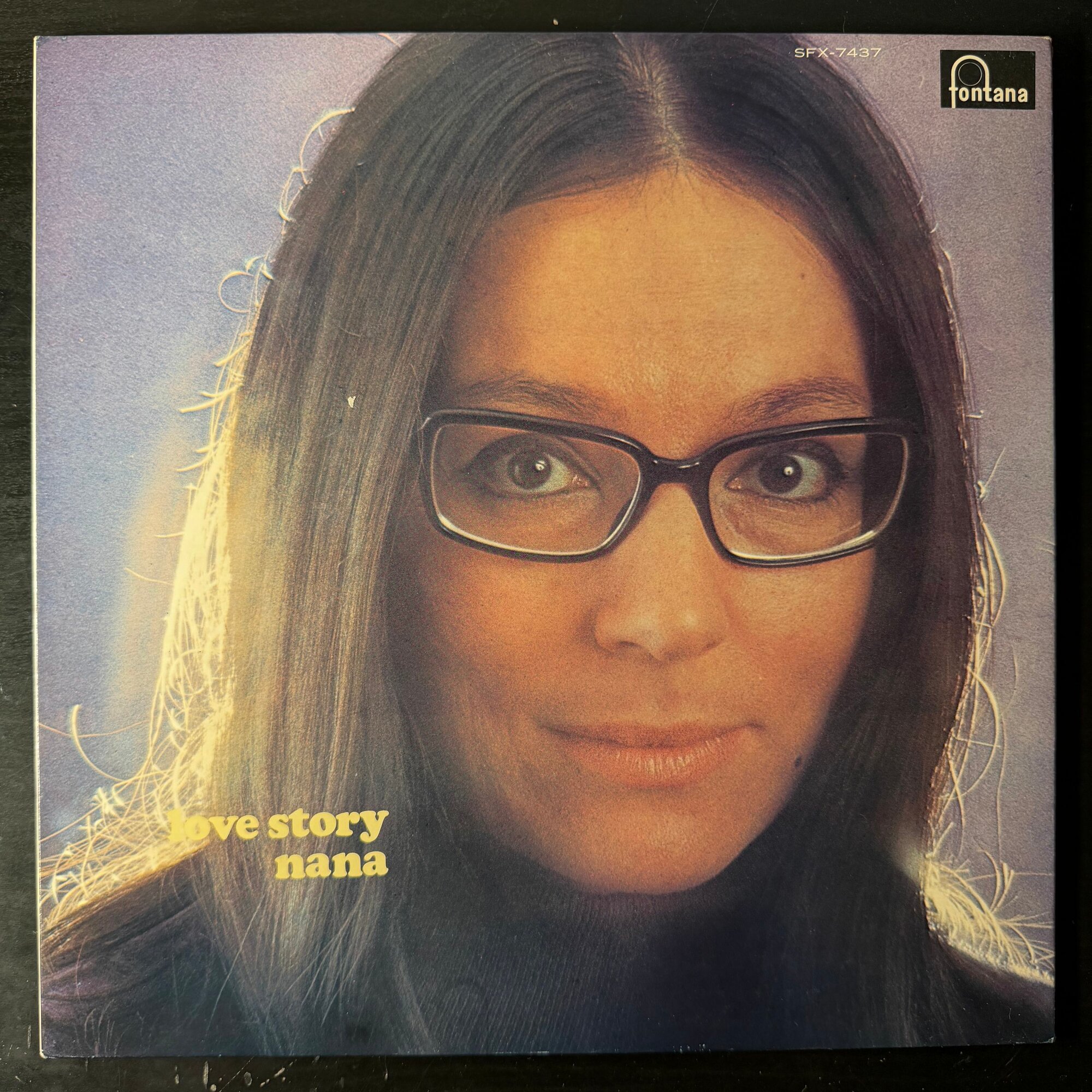 Виниловая пластинка Nana Mouskouri Love Story (Япония 1972г.)