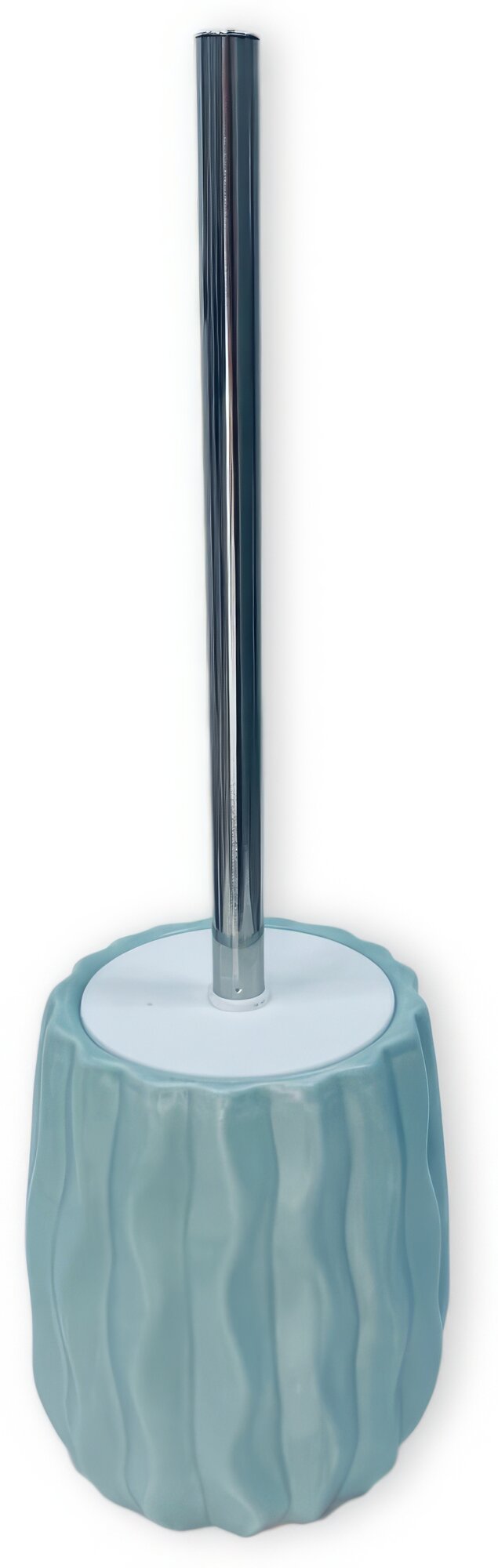 Ёршик для унитаза Primanova Cake DR-73105 керамика цвет голубой