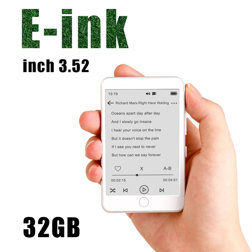 MP3 плеер Famue BF01 E-Ink 3.52" 32GB