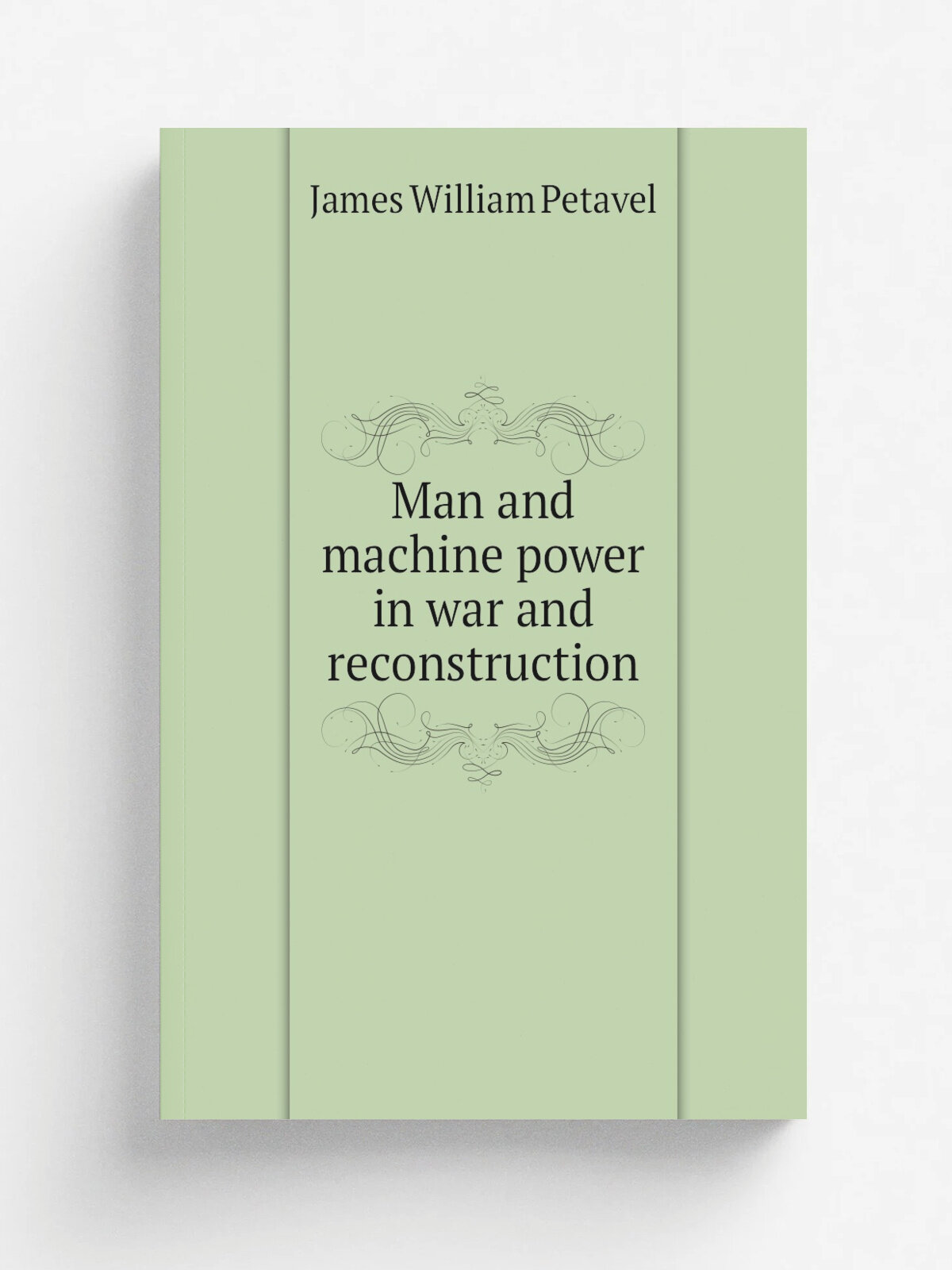 Man and machine power in war and reconstruction