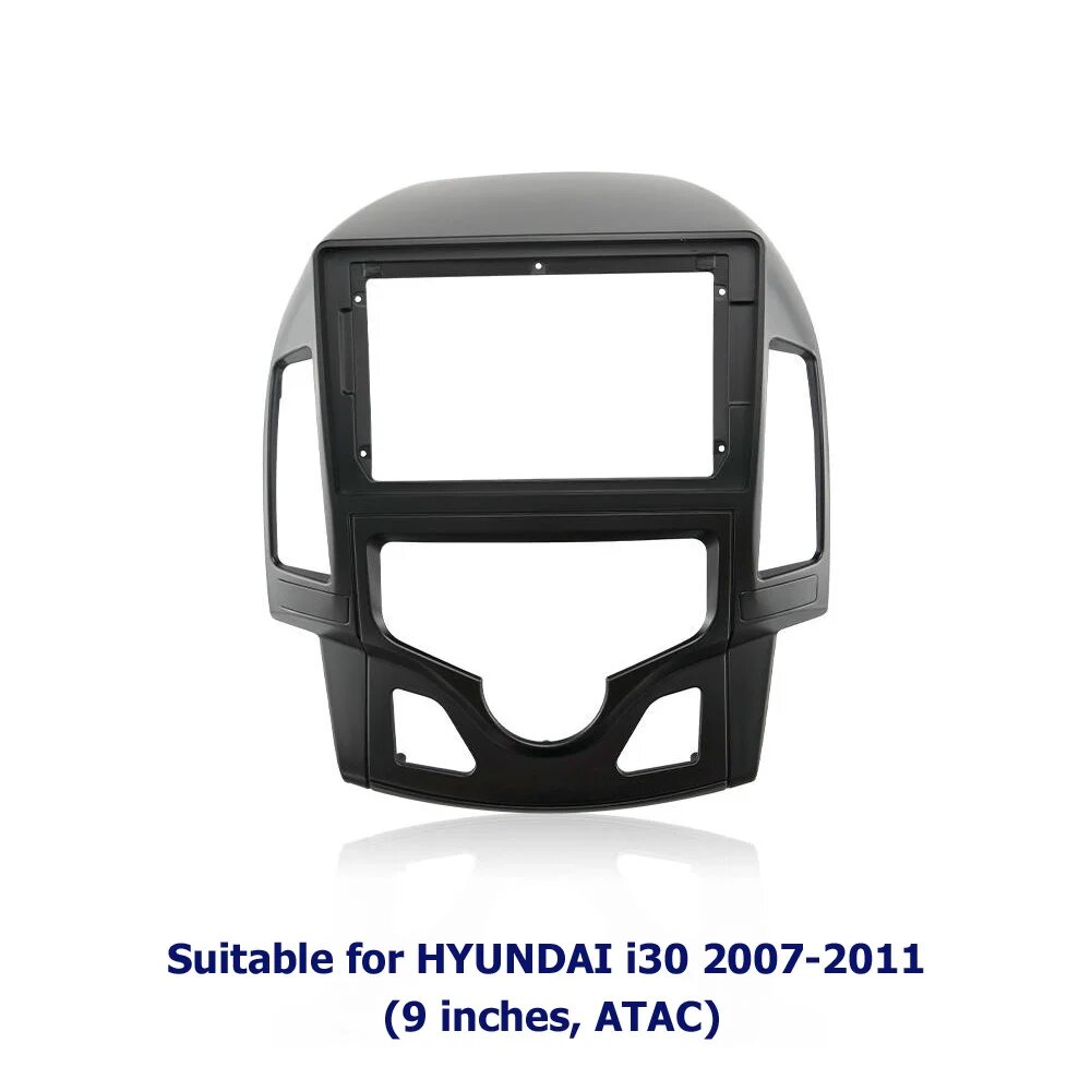 Автомагнитола для Hyundai I30 2007-2011 с большим экраном Android, навигацией, центральной панелью управления и универсальной рамкой