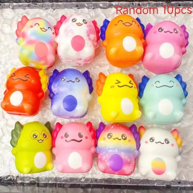 Мини-игрушки Kawaii Newt для снятия стресса 5/10 шт. Random 10pcs