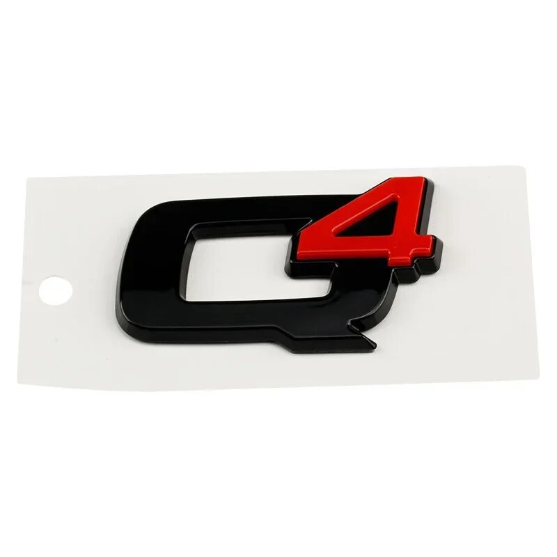 Эмблема Q4 Black Red для Alfa Romeo Stelvion Giulia