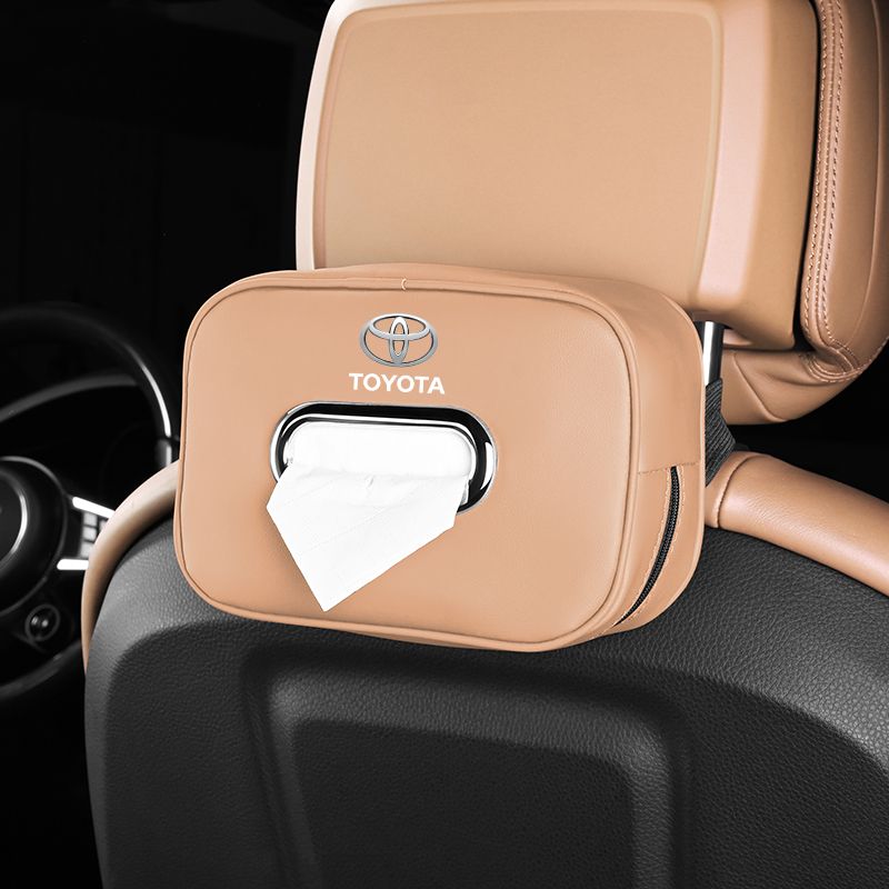 Toyota Коробка для салфеток в автомобиле, Camry Asia Long Highlander Rongfang Weilanda Cruze Corolla, Янтарно-коричневый