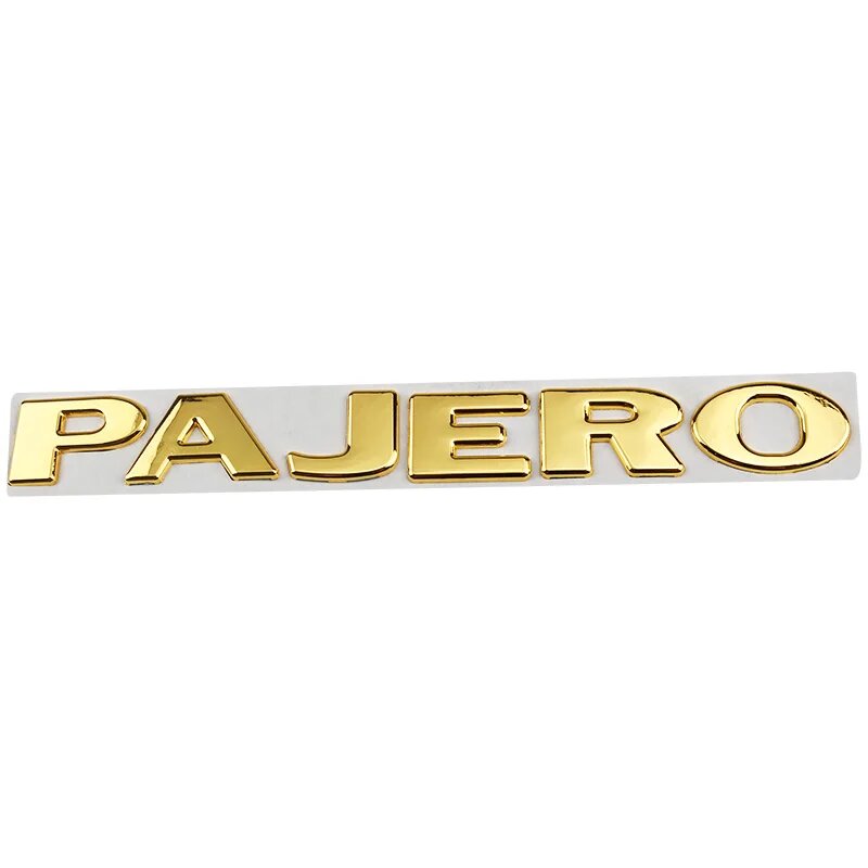 Эмблема Pajero Gold для Mitsubishi Pajero