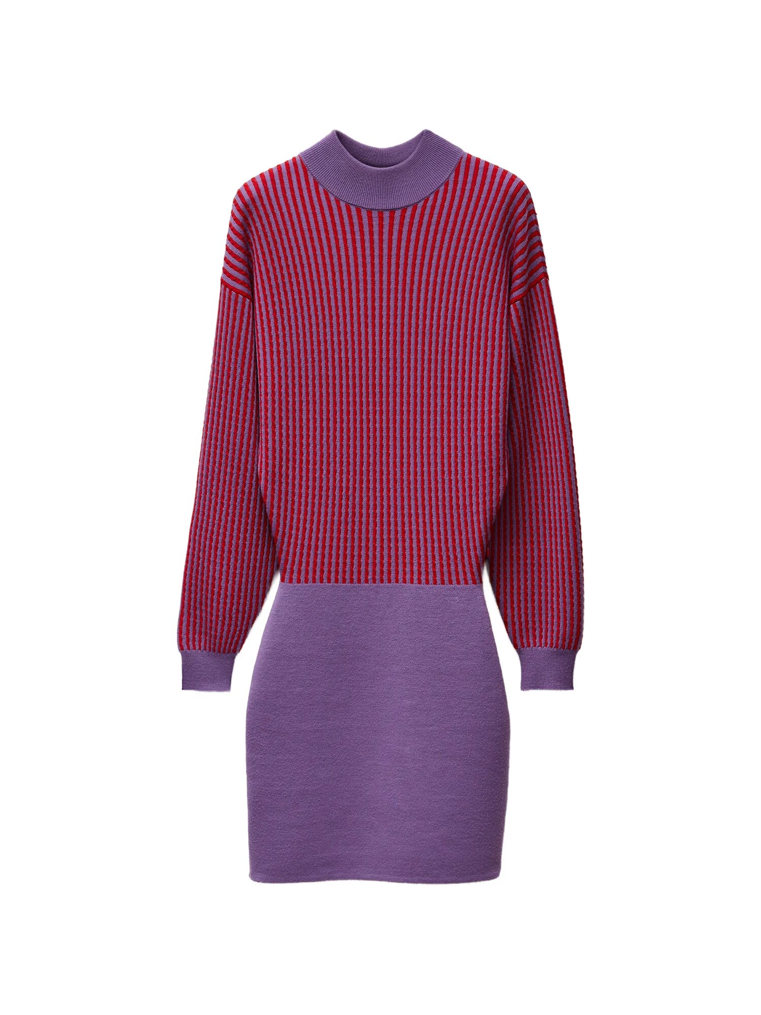 Платье Versace Wool micro cable-knit mini dress