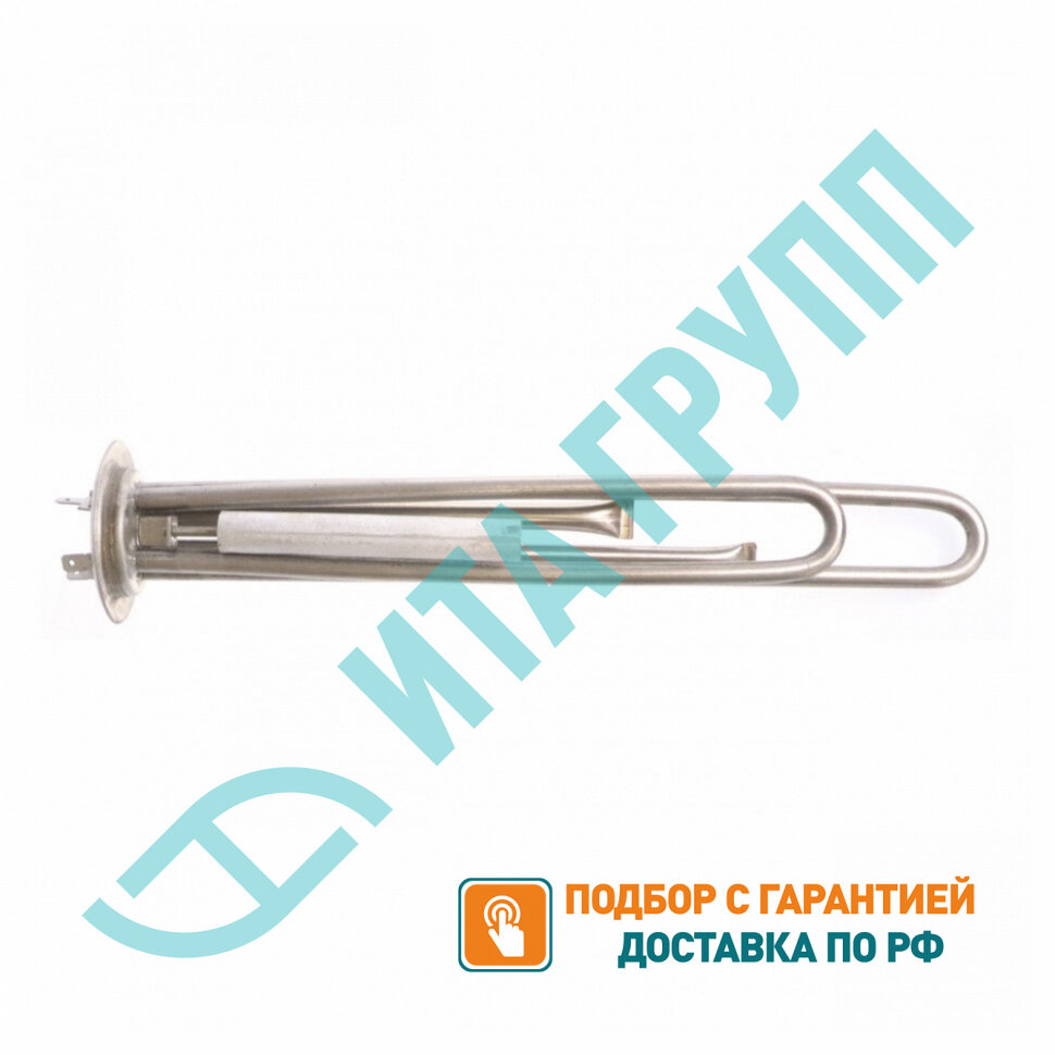Комплект ТЭН 2000Вт (700Вт/1300Вт) RF для водонагревателя Thermex RZL, IS, IR, Garanterm, Electrolux EWH, нерж. + анод М4, 30082