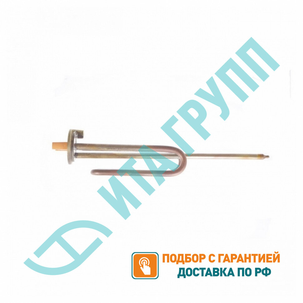 ТЭН 1,5кВт (1500Вт) RCF для водонагревателя Ariston, Thermex ES, ER, под анод М6, R184280