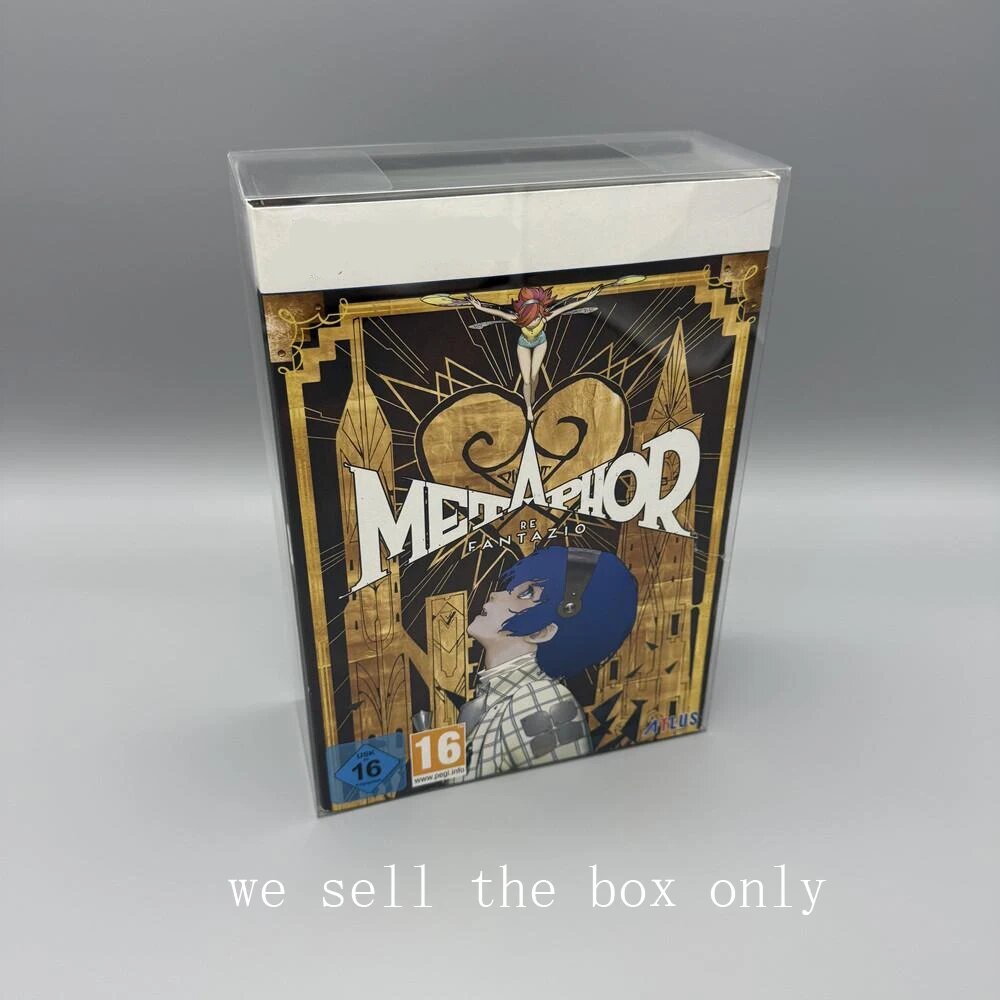 Прозрачный чехол для PS5 Metaphor: ReFantazio
