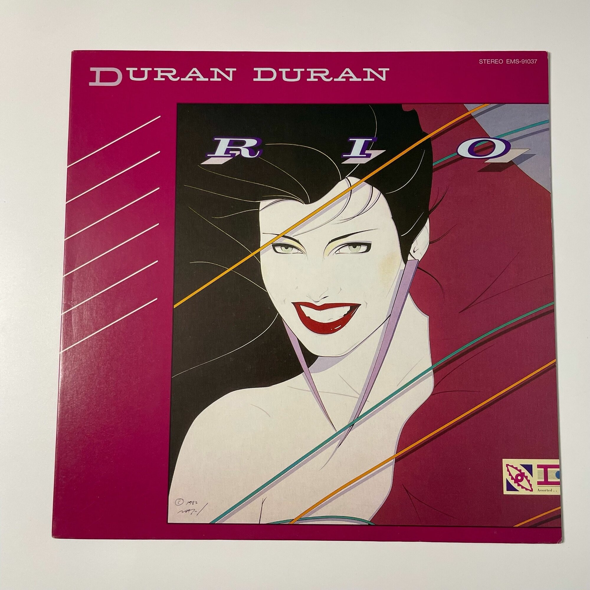 Винтажная виниловая пластинка LP Duran Duran Rio (Япония 1982) (Без Оби)
