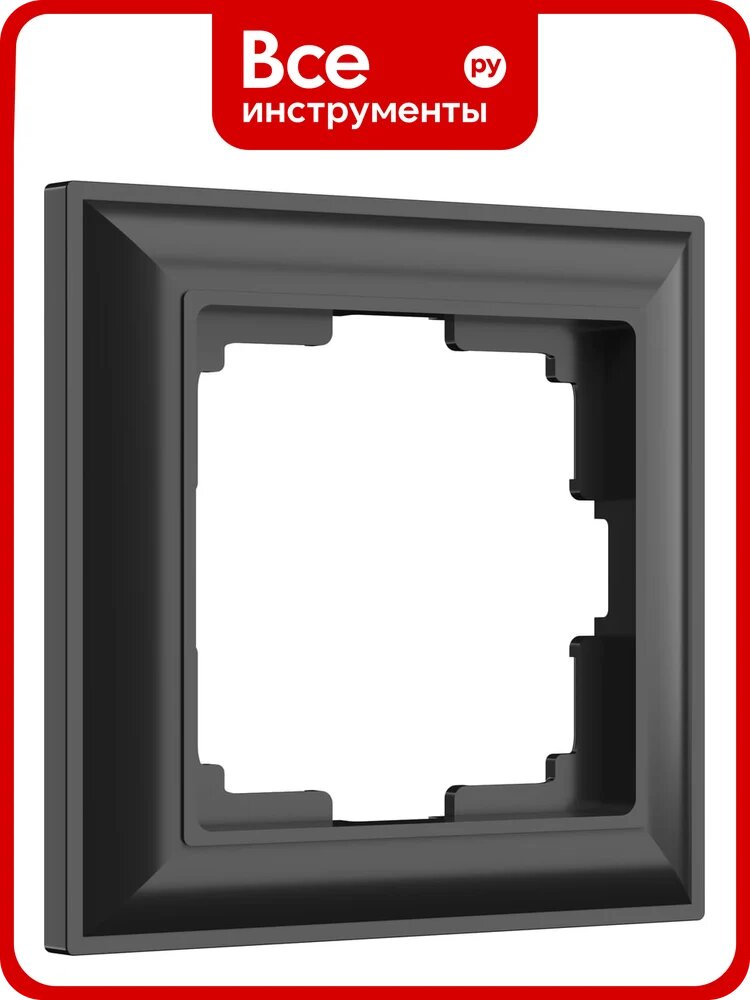 Рамка на 1 пост Werkel черный матовый W0012208 a051022
