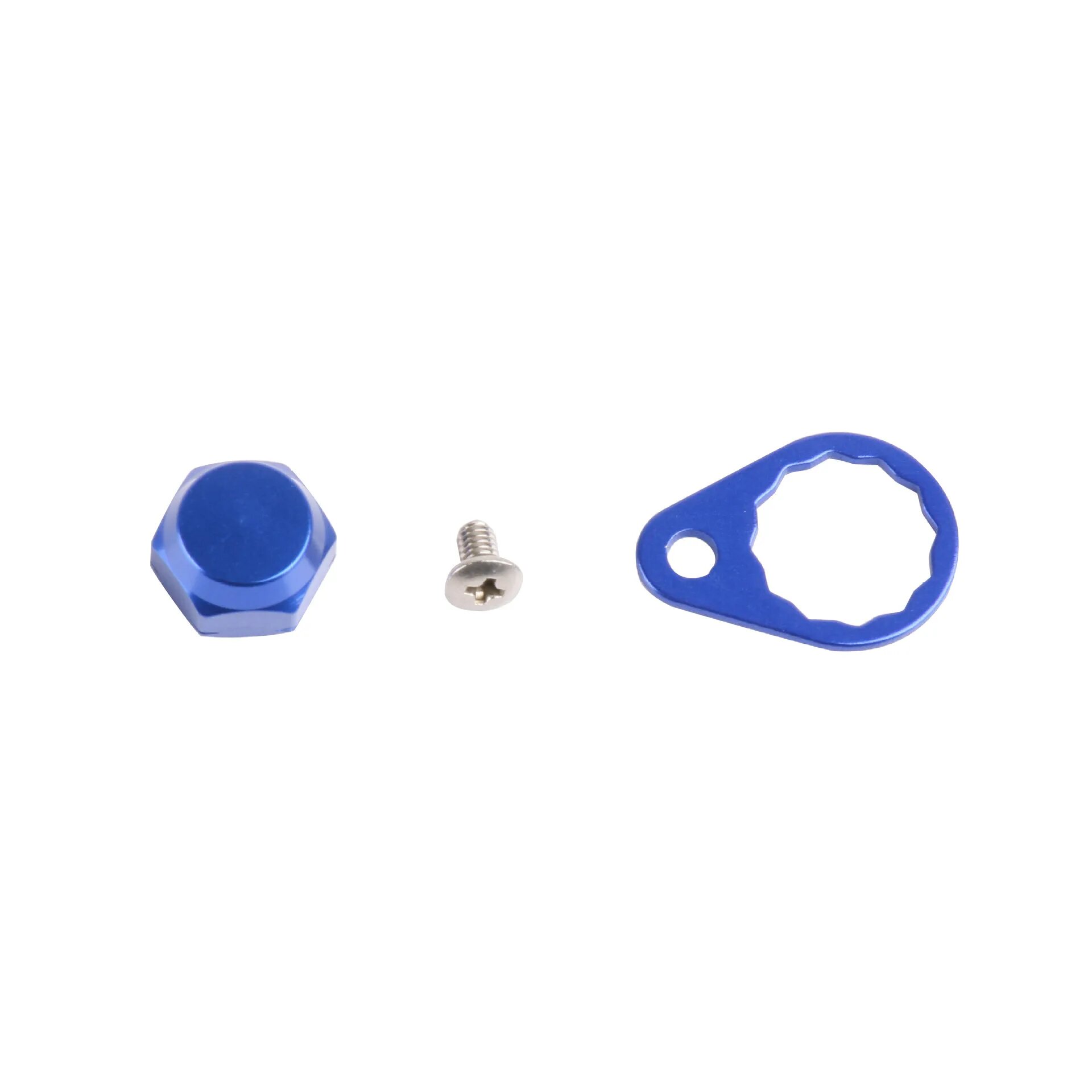 DEUKIO Винт для модификации катушек Синий, Left Hand, Blue