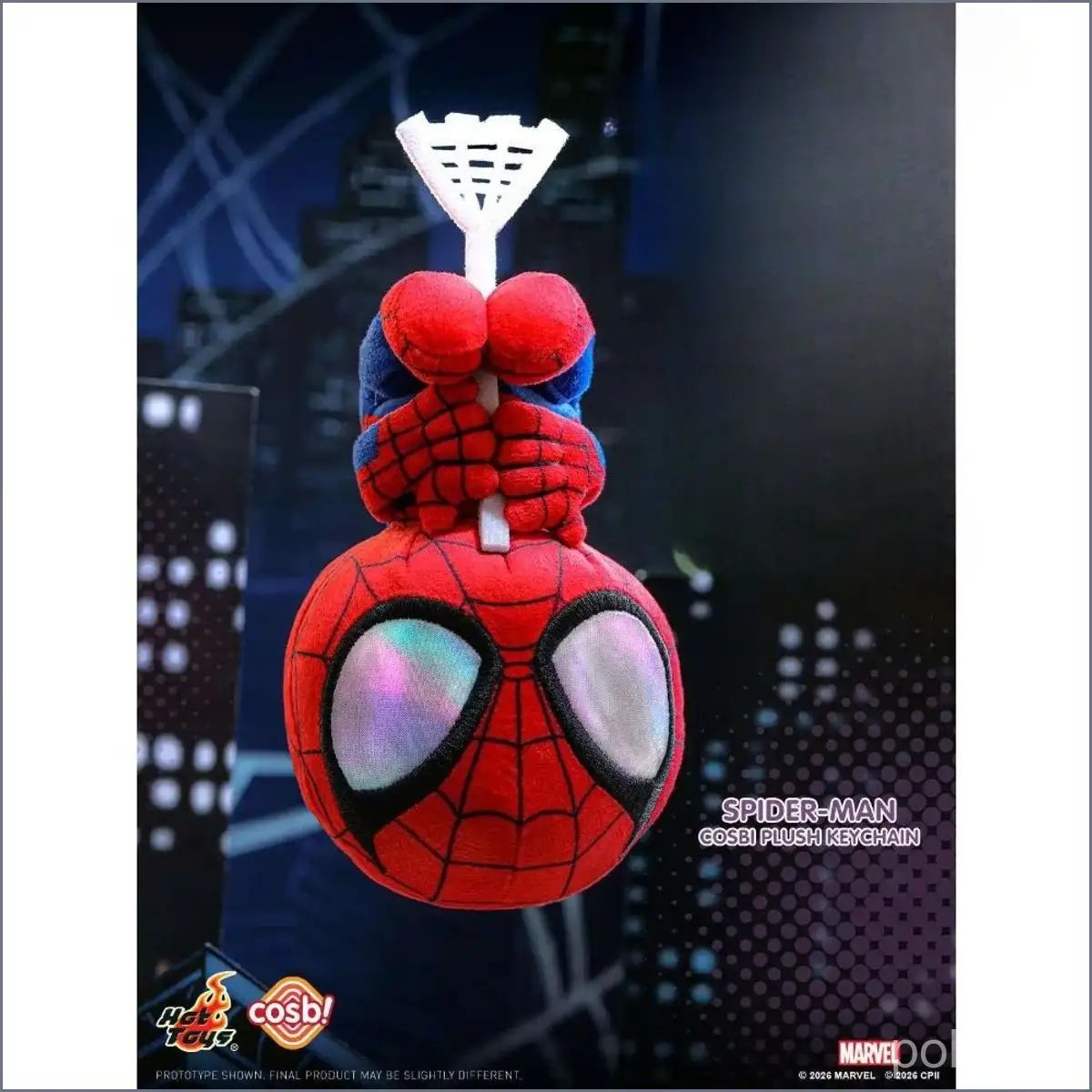 Hot Toys Marvel Человек Паук "Новый День" COSBI Плюшевая Игрушка