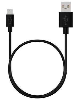 Кабель MAXVI MC-01 Черный microUSB