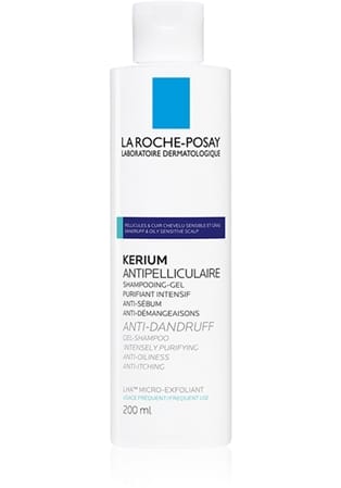 Шампунь для волос La Roche-Posay Kerium Anti-Dandruff для женщин, 200 мл
