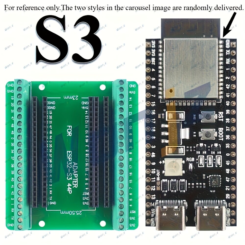 Плата разработки ESP32-S3 с платой расширения