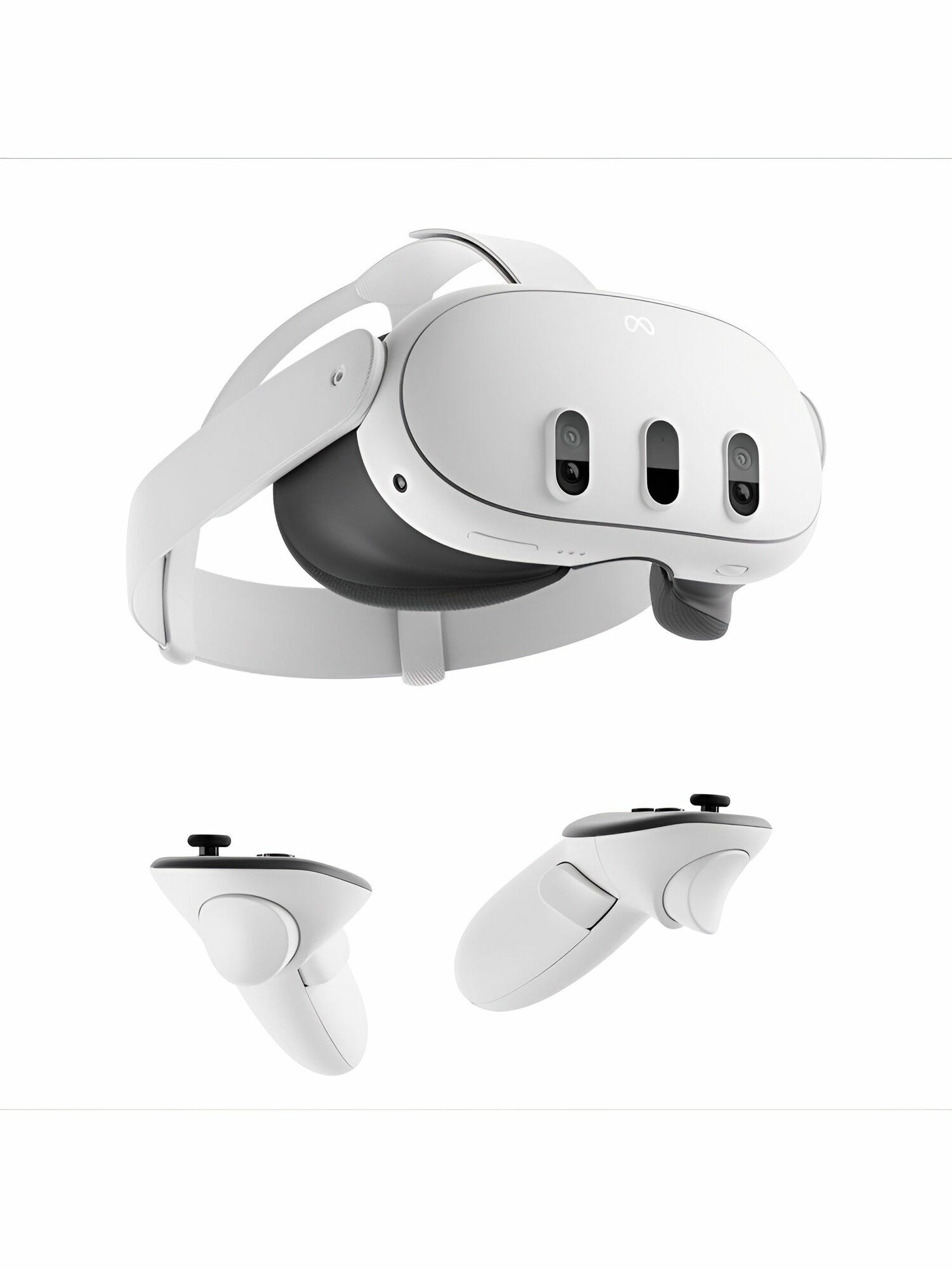 Очки виртуальной реальности Oculus Quest 3 (VR шлем), 512 ГБ, белый