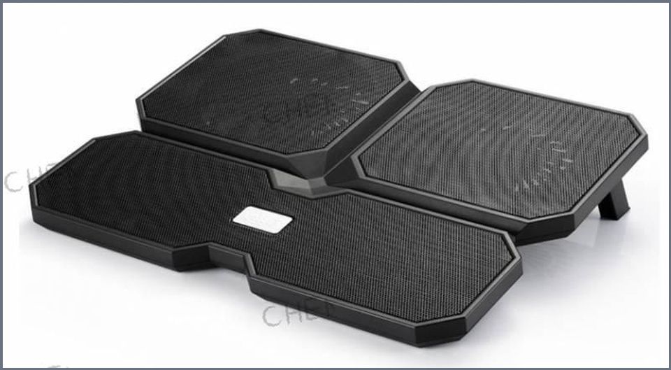 Подставка для ноутбука 15.6" Deepcool MULTI CORE X6 черный (multicorex6)
