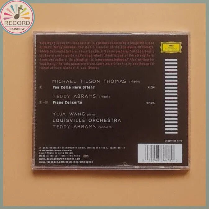 CD Michael Tilson Thomas Yuja Wang The American Project CD GD02369 запечатанный совершенно новый альбом