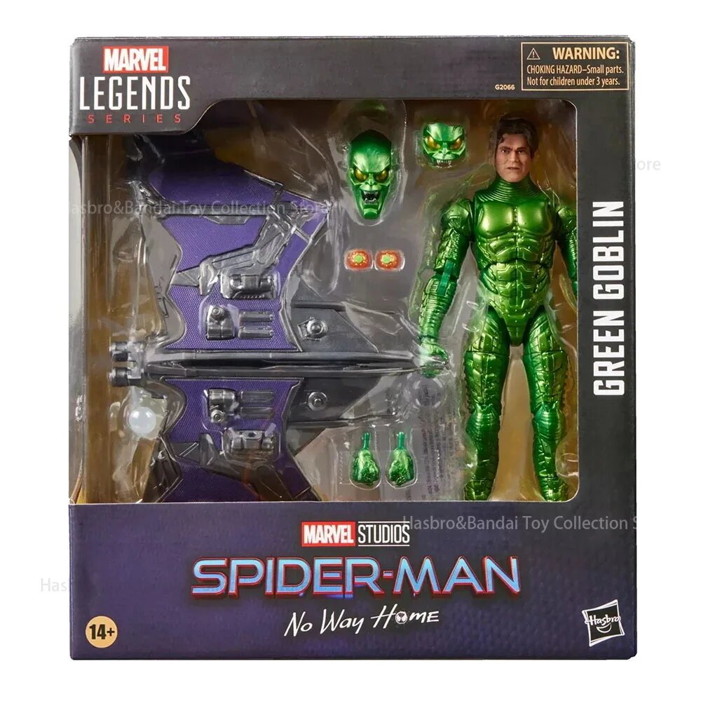 Фигурка Hasbro Marvel Legends Series Spider-Man: No Way Home Green Goblin 15см