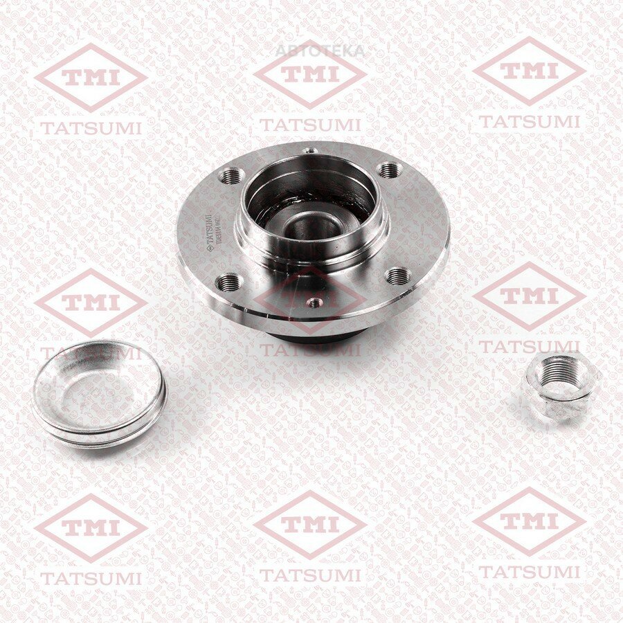 Ступица с подшипником CITROEN C2/C3/PEUGEOT 1007/206 02- зад. TATSUMI TDE5114