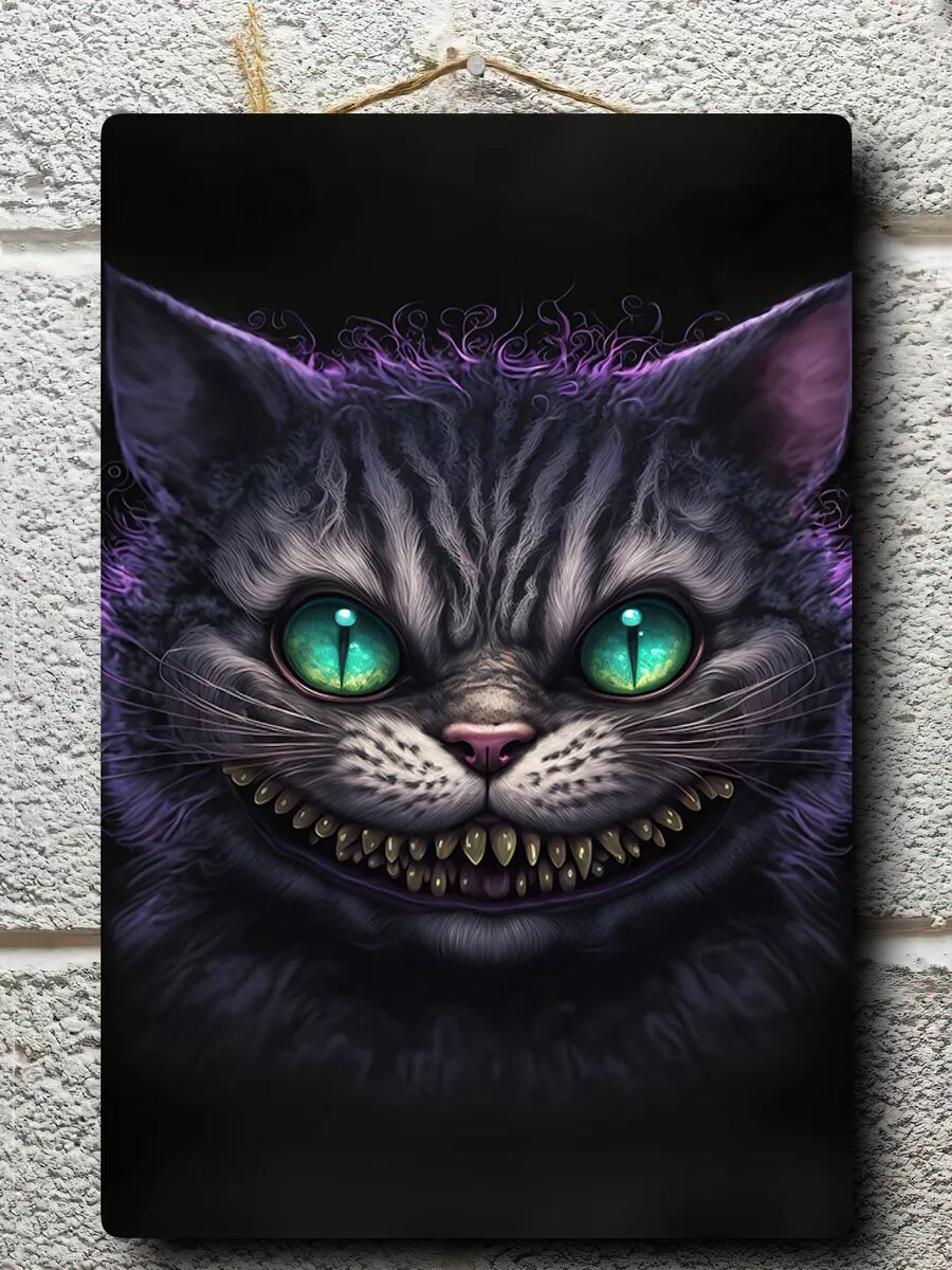 Постер Чеширский Кот Cheshire Cat