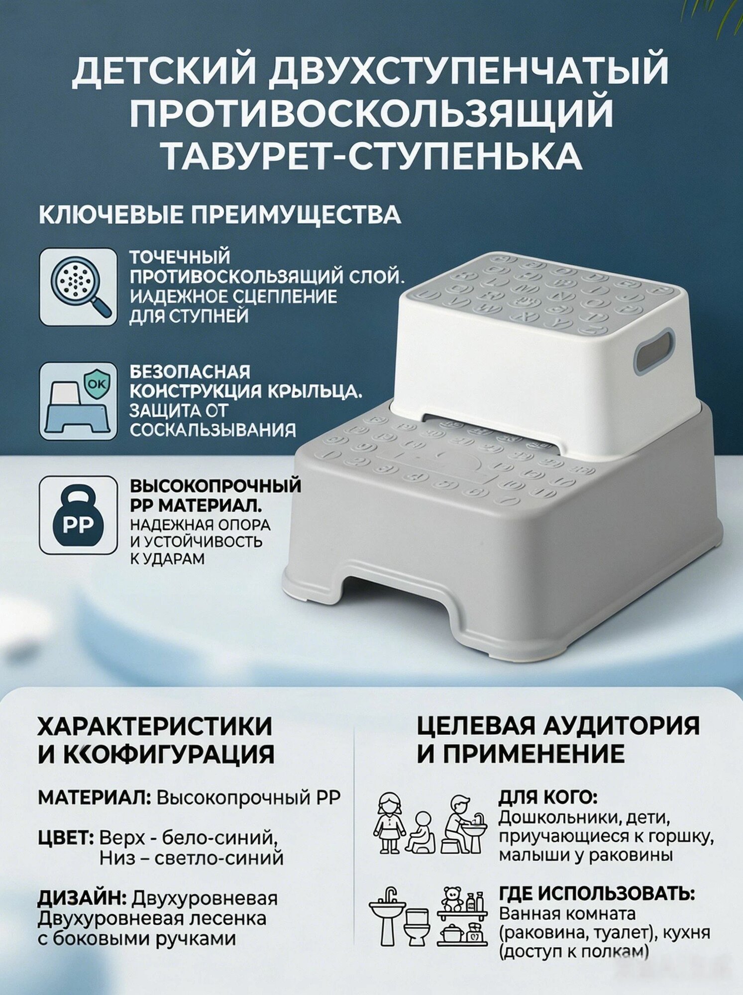Детский стул,32х28см