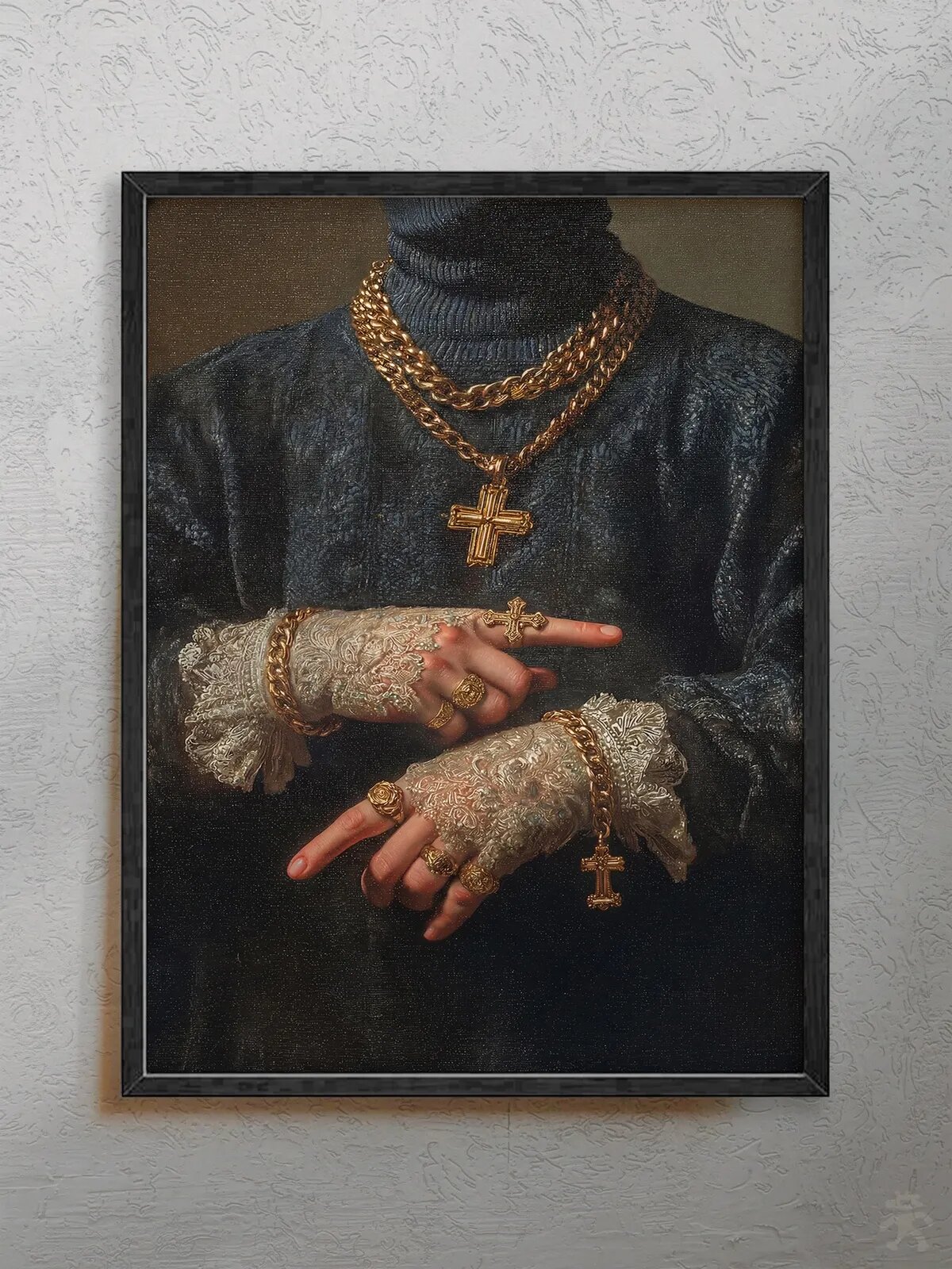 Интерьерный постер "Extra Tempus" в стиле pinterest, формата 30x40 см.