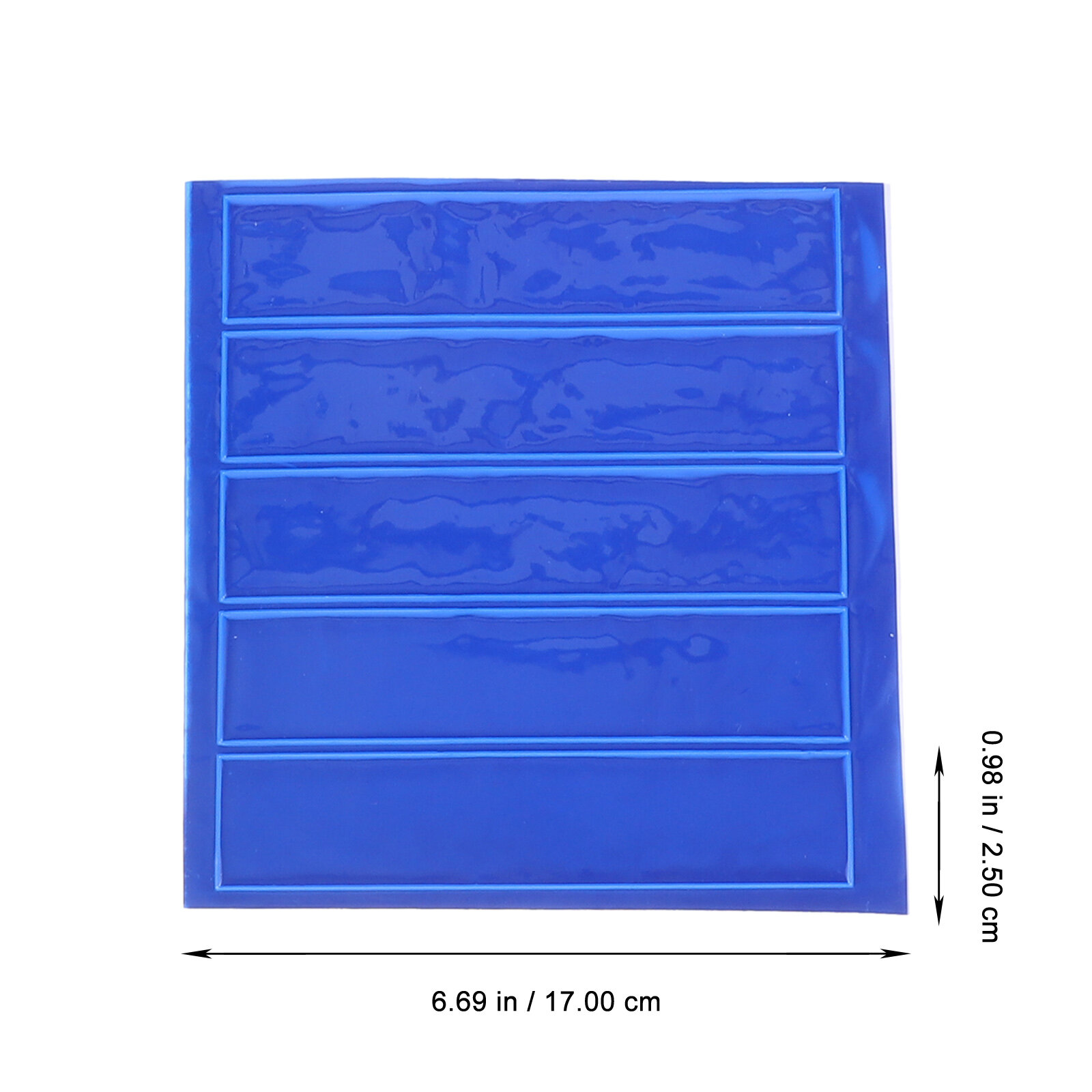 6pcs Отражатели Для Велосипеда Установленные На Сpoke Отражают Свет Размер 11.5X2.5X0.2Cm